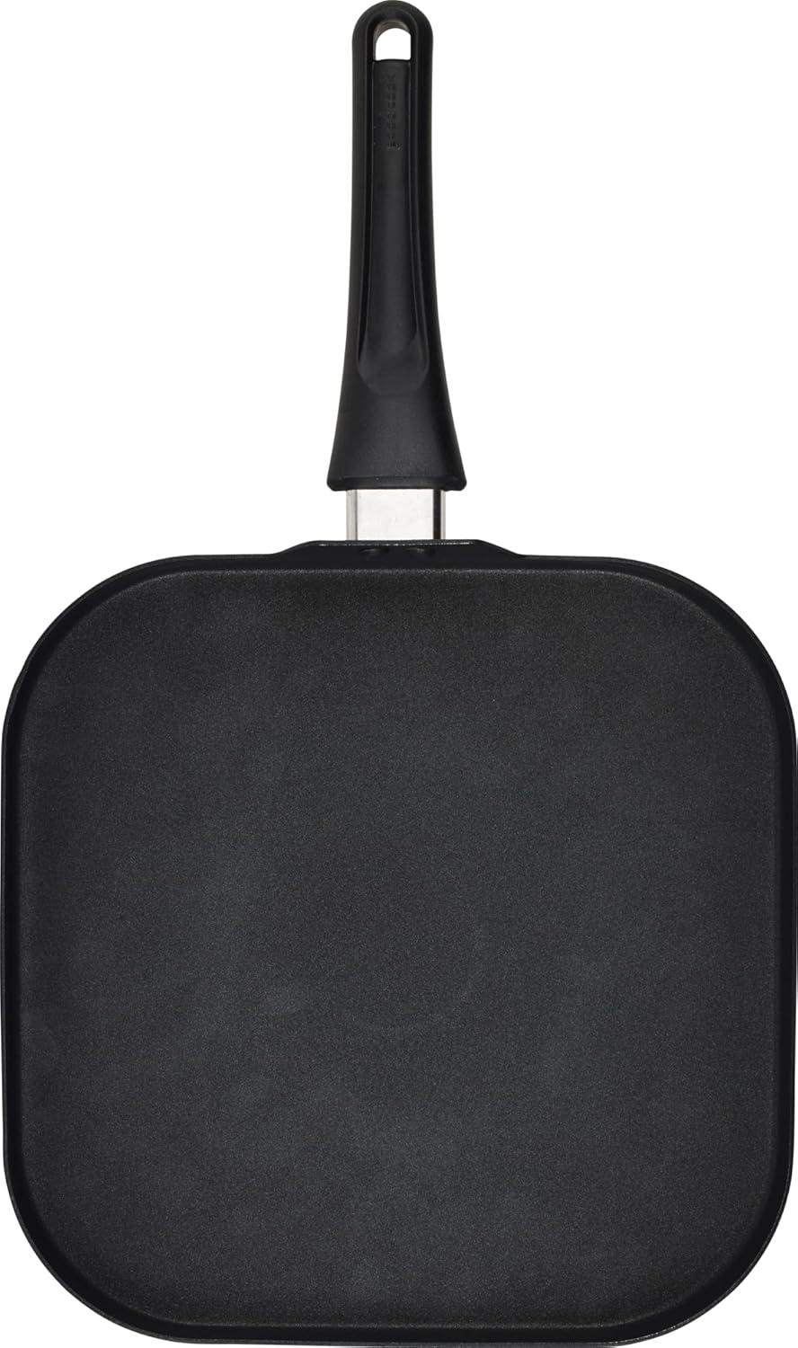 GoodCook 11-Inch Square Griddle Pan, Nonstick Aluminum Frying Pan, Even ...