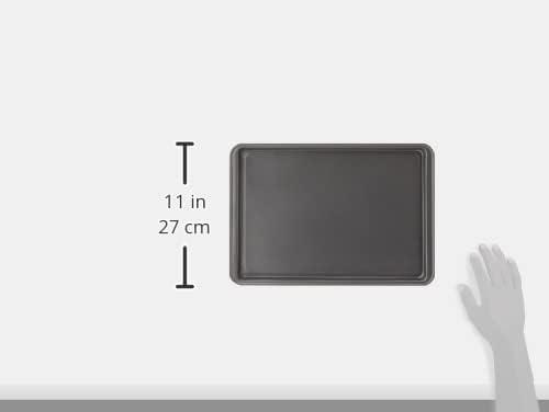 GoodCook Everyday Nonstick Steel Fluted Tube Pan , 9.5″, White and Red ...