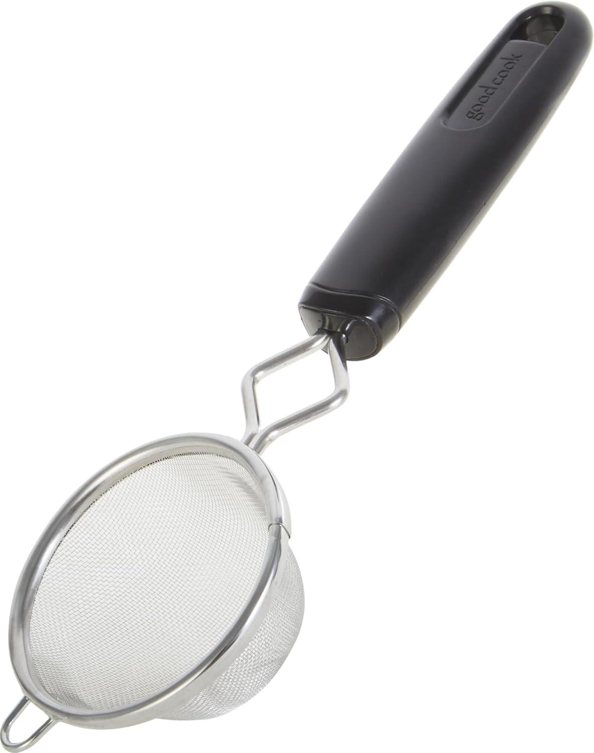 GoodCook Everyday 6 Inch Mesh Strainer with Stainless Steel Mesh and ...