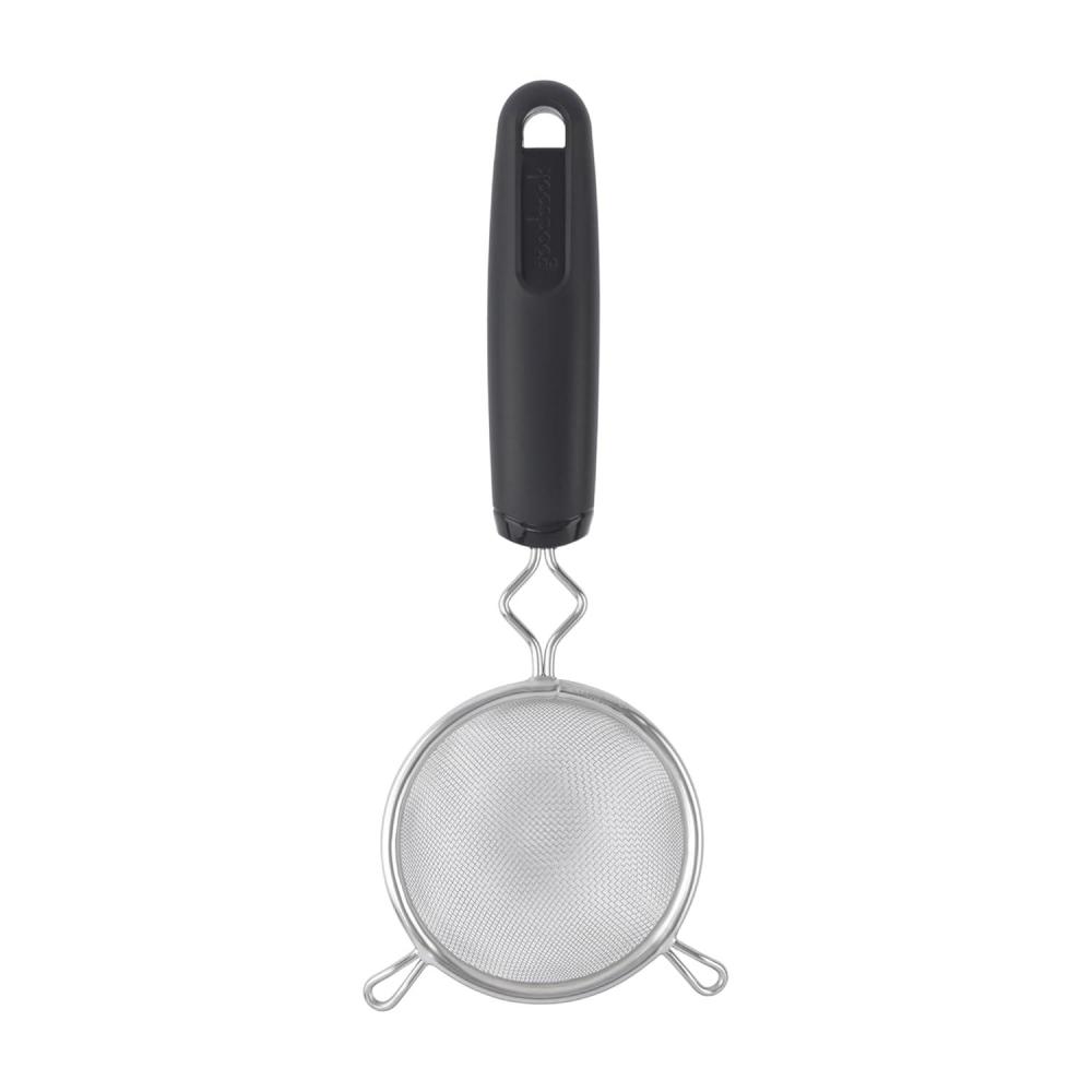 GoodCook Everyday 6 Inch Mesh Strainer with Stainless Steel Mesh and ...